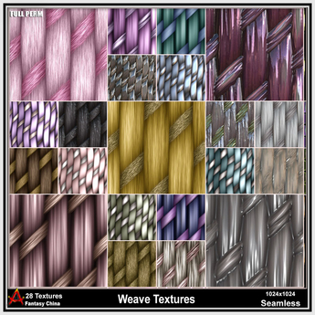 Second Life Marketplace - Weave Textures